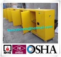 China Flammable Industrial Safety Cabinets With Earthing Socket For Combustible Liquid for sale