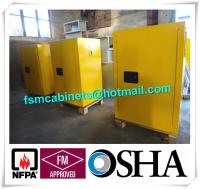 China Flammable Industrial Safety Cabinets With Earthing Socket For Combustible Liquid for sale