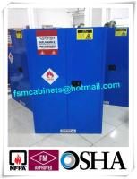 China Hazardous Waste Storage Cabinets For Laboratory , Paint Industry Safety Cabinets For Inks for sale