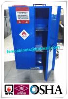 China Hazardous Waste Storage Cabinets For Laboratory , Paint Industry Safety Cabinets For Inks for sale