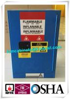 China Yellow Dangerous Industrial Safety Cabinets For Liquid , Paint Safety Storage Cabinets for sale