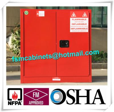 China Fireproof Hazardous Industrial Safety Cabinets For Flammable And Combustible Liquids for sale