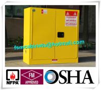 China Fireproof Hazardous Industrial Safety Cabinets For Flammable And Combustible Liquids for sale