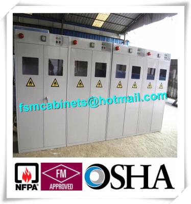 China Fire Resistance Gas Cylinder Storage Cabinet , Industrial Safety Cabinets For Cylinders for sale