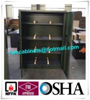 China Fireproof Gun Safety Storage Cabinet , Industrial Safety Cabinets For  Storage Guns for sale