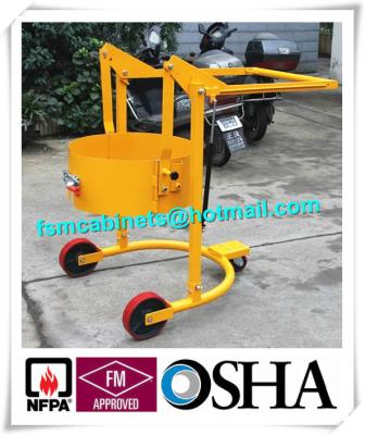 China Oil Drum Stacker Trolley , Fire Resistant File Cabinet For Oil Drum Storage for sale