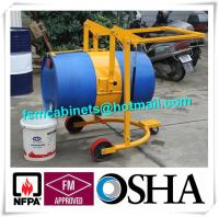 China Oil Drum Stacker Trolley , Fire Resistant File Cabinet For Oil Drum Storage for sale