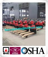 China Hydraulic Trolley And Cargo Stacker , Industry Fire Resistant File Cabinet For Oil Drum for sale