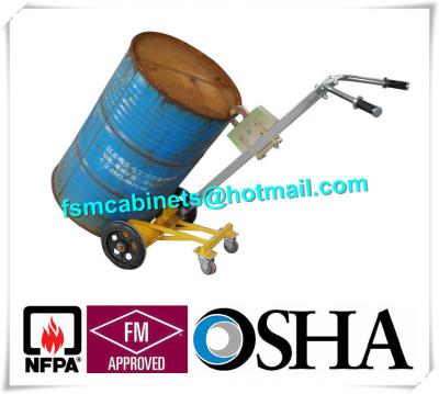 China Industry Fire Resistant File Cabinet For Oil Drum , Oil Cylinder And Drum Trolley Stacker for sale
