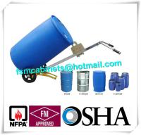 China Industry Fire Resistant File Cabinet For Oil Drum , Oil Cylinder And Drum Trolley Stacker for sale