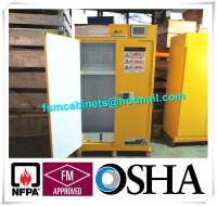 China Filtered type Flammable Storage Cabinet , Industrial Safety Cabinet With Ventilation System for sale