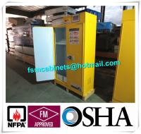 China Filtered type Flammable Storage Cabinet , Industrial Safety Cabinet With Ventilation System for sale
