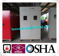 China Flammable Industrial Safety Cabinet For Cylinder Storage , Cylinder Safety Storage Cabinet for sale