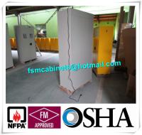 China Cylinder Fireproof Industrial Safety Cabinet , Ventilated Cylinder Storage Safety Cabinet for sale
