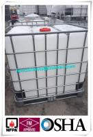 China 1000L IBC Fire Resistant Cabinet Galvanized Leak Proof IBC Tank For Liquid for sale
