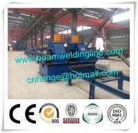 China Automatic H Beam Welding Line , H Beam Gantry Welding And Straightening Machine for sale