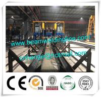 China Automatic H Beam Welding Line , H Beam Gantry Welding And Straightening Machine for sale