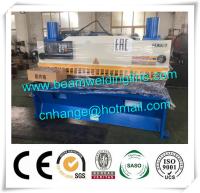 China Hydraulic Guillotine Shearing Machine , Swing Type Shearing Machine For Sheet for sale
