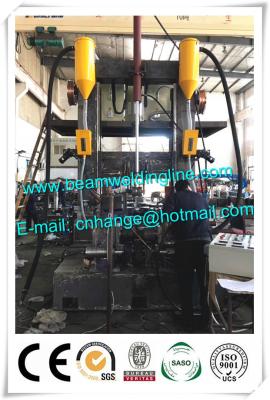 China Automatic H Beam Production Line , H Beam Assembling Welding Straightening Machine for sale