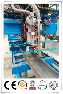 China Semi Trailer H Beam Welding Line , Trailer Beam Horizontal Welding Machine for sale