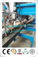 China Semi Trailer H Beam Welding Line , Trailer Beam Horizontal Welding Machine for sale