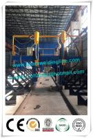 China Light H Beam Production Line , Steel Conatruction H Beam Welding Line for sale