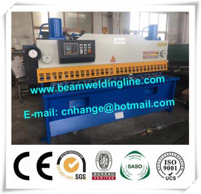 China Metal Sheet Hydraulic Shearing Machine , Guillotine Type Shearing Machine And Cutting for sale