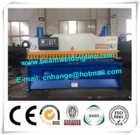 China Metal Sheet Hydraulic Shearing Machine , Guillotine Type Shearing Machine And Cutting for sale