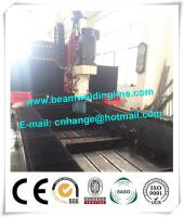 China Boiler Industry CNC Drilling Machine , Metal Sheet Drilling Machine For 50mm Holes for sale