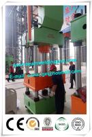 China 4 Column Salt Hydraulic Press Machine , Sheet Hydraulic Press Brake Delem CNC System for sale