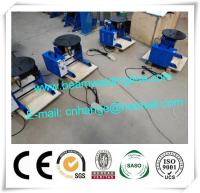China 30kg 50kg 100kg Small Automatic Welding Positioner , Small Rotating Welding Turntable for sale