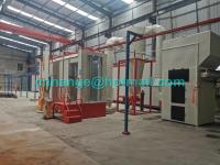 China Monocyclone Automatic  Powder Coating Production Line For Steel Parts for sale