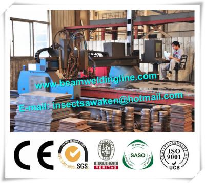 China H Beam Production Line CNC Plasma Cutting Machine With HPR Plasma / EDGE Controller for sale