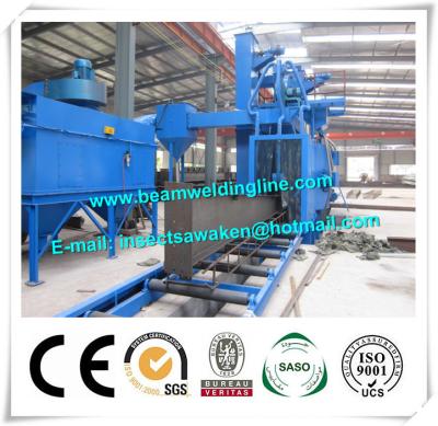 China Roller Conveyor H Beam Shot Blasting Machine For Cleaning Rust for sale
