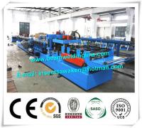 China 15kW Steel Structure C Purlin Roll Forming Machine to Make Steel Section for sale