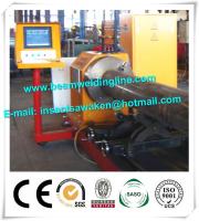 China Pipe Profile CNC Plasma Cutting Machine For Construction , Chemical for sale