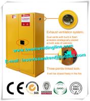 China Industrial Safety 30 Gallon Fire Resistant File Cabinet For Chemical Products for sale