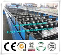 China Metal PU Sandwich Panel Production Line Steel Floor Decking Forming Machine for sale