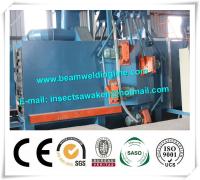 China Through Type H Beam Shot Blasting Machine / Sand Blasting Equipment For H Section Steel for sale