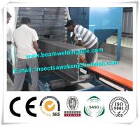China Through Type H Beam Shot Blasting Machine / Sand Blasting Equipment For H Section Steel for sale