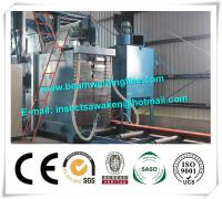 China Through Type H Beam Shot Blasting Machine / Sand Blasting Equipment For H Section Steel for sale