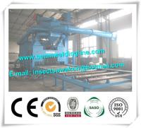 China External And Outer Steel Plate Painting / Shot Blasting Machine Customized for sale