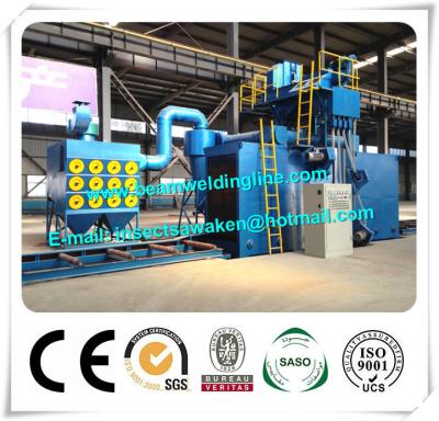 China Industrial Automatic Shot Blasting Machine For Steel Struction Component for sale