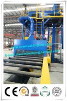 China Roller Conveyor Steel Plate Shot Blasting Machine For Removing Rust for sale