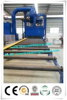 China Roller Conveyor Steel Plate Shot Blasting Machine For Removing Rust for sale