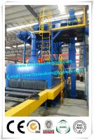 China Roller Conveyor Steel Plate Shot Blasting Machine For Removing Rust for sale