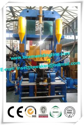China High Efficiency T Beam / H Beam Welding Line Assembling Integrated Machine for sale