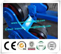 China Blue Conventional Welding Rotator , Self Aligned Welding Turning Rolls for sale
