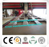 China Corrugated Beam Welding Machine For Dump Truck Panel , H Beam Welding Line for sale