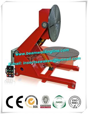 China Electronic Rotation Pipe Weld Positioners , Hydraulic Lifting Tilting Positioner for sale